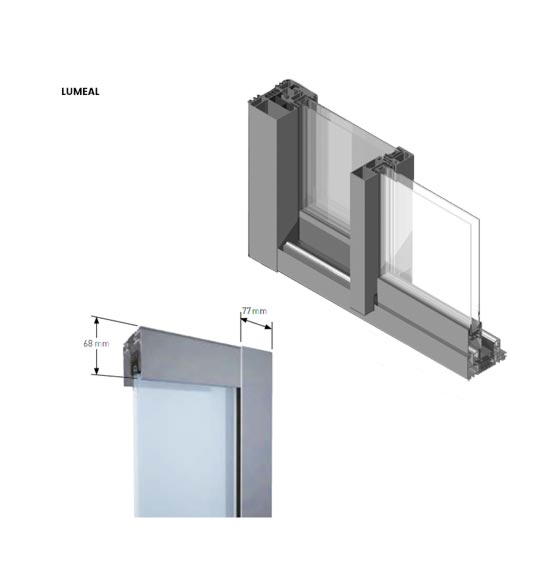 Ventanas Technal | Aluminio | Ventanas | Ventanas Nuez